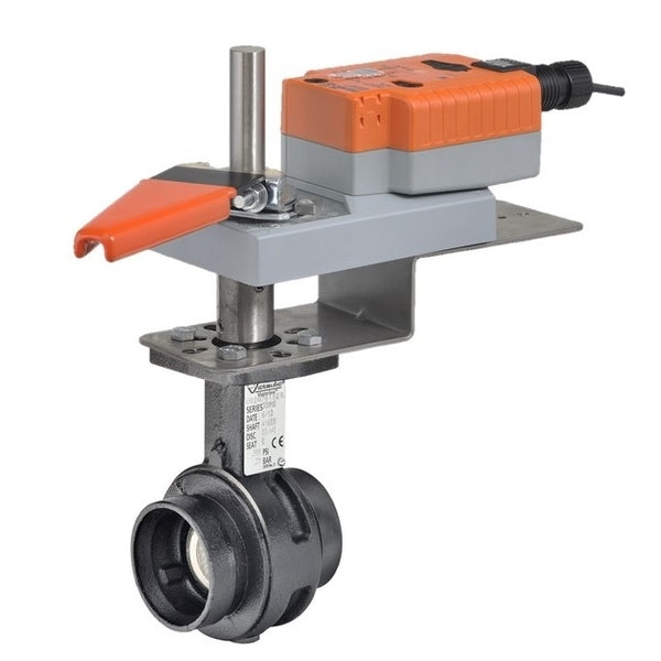 F680VIC+GKX24-MFT-X1 - Valvula de Mariposa Belimo, 2 Vias, 3in, 2-10Vd – SASE Controls